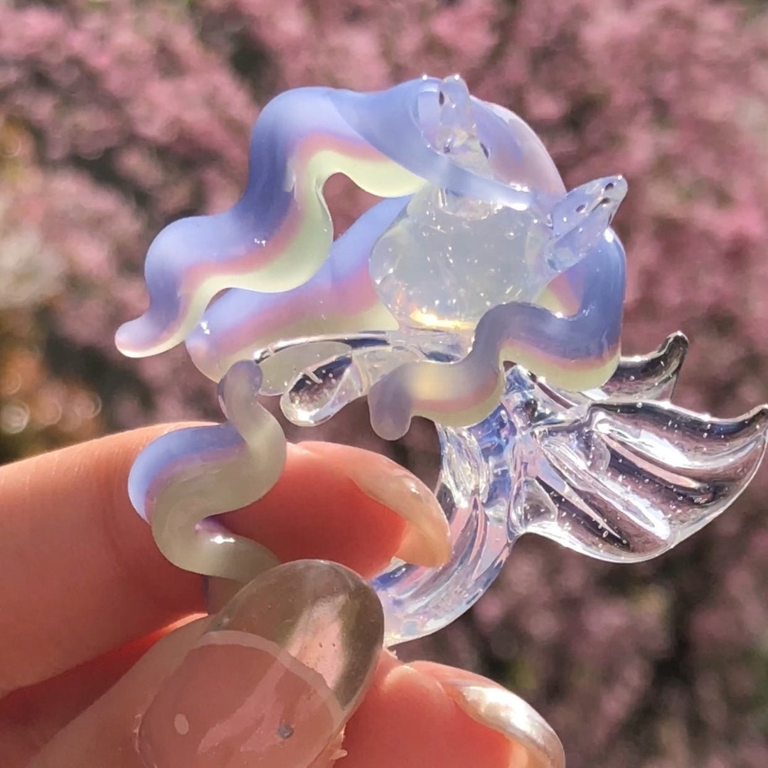 Handmade DIY Blowing Glass My Little Pony Jewelry, Glass Art ''my ...