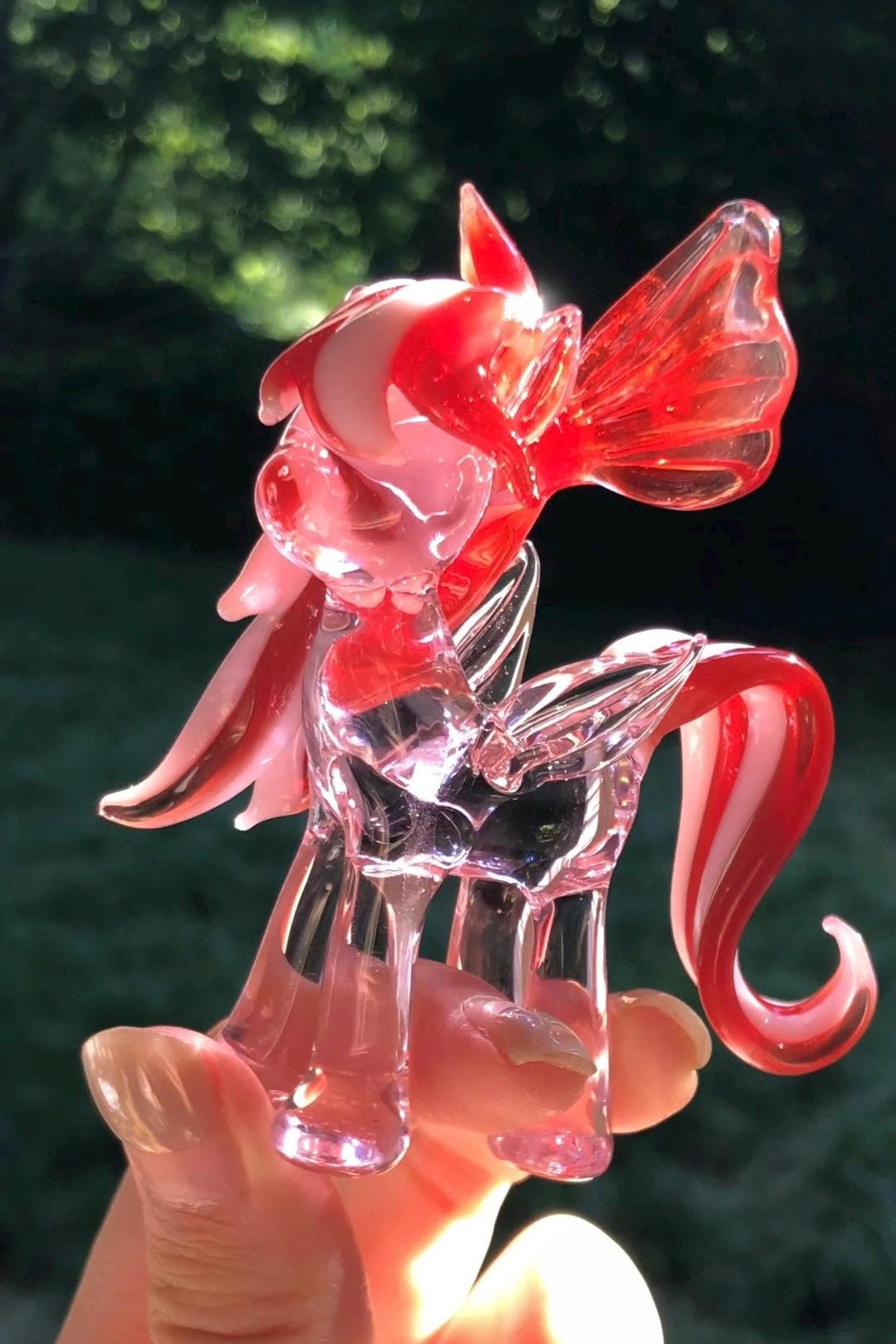Handmade My Little Pony Diy Glass Art, Mlp Glass Art, Pony House/ Home ...