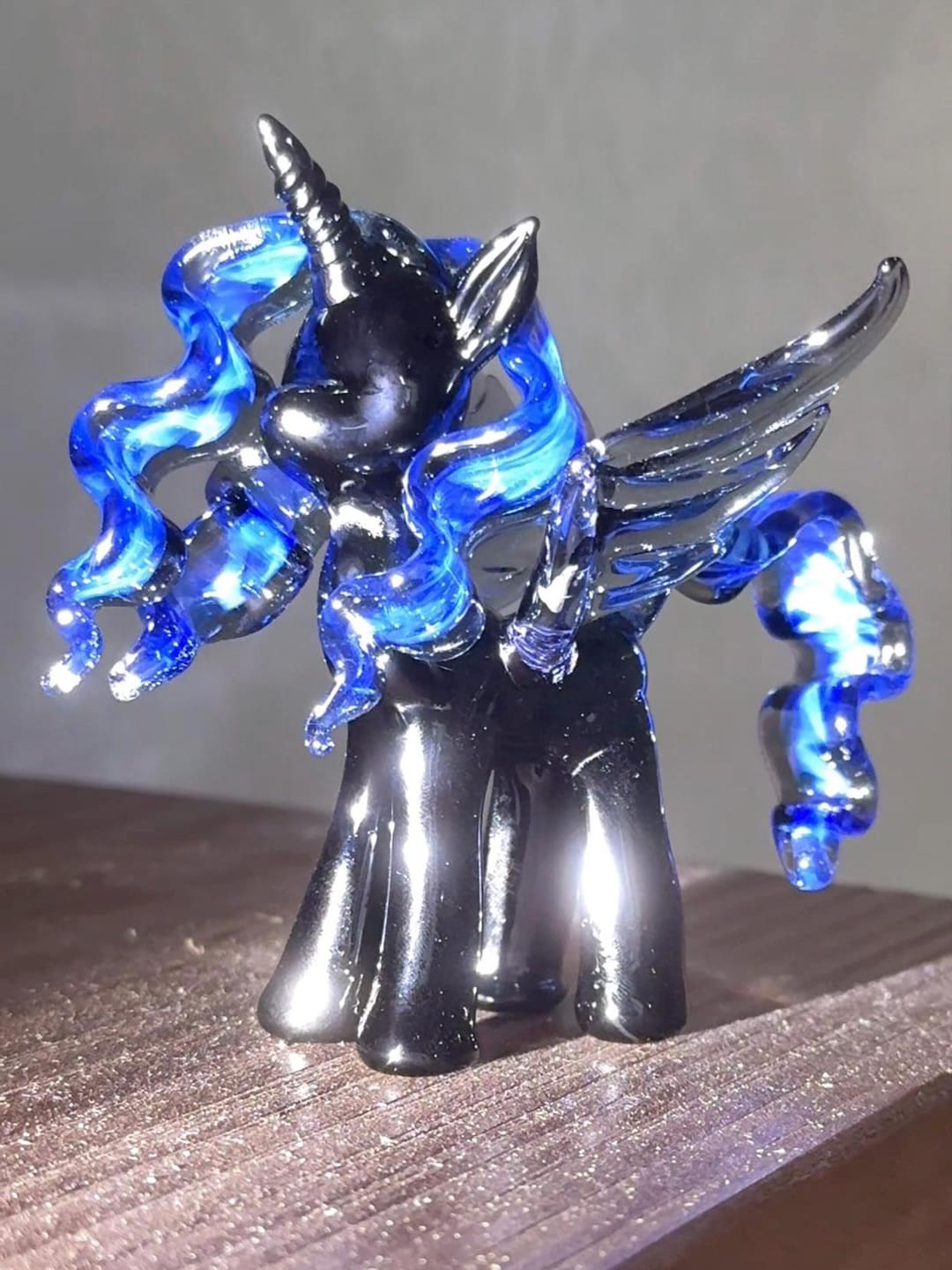 Handmade My Little Pony Glass Art, DIY MLP Glass Toys, Special Gift ...