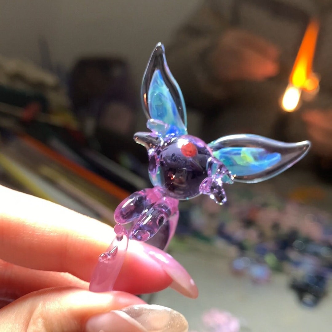 Handmade DIY Blowing Glass Pokémon Style Jewelry, Glass Art ''pokémon ...