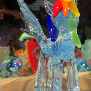 Handmade DIY Blowing Glass "my Little Pony" Homegoods, Pony Craft ...
