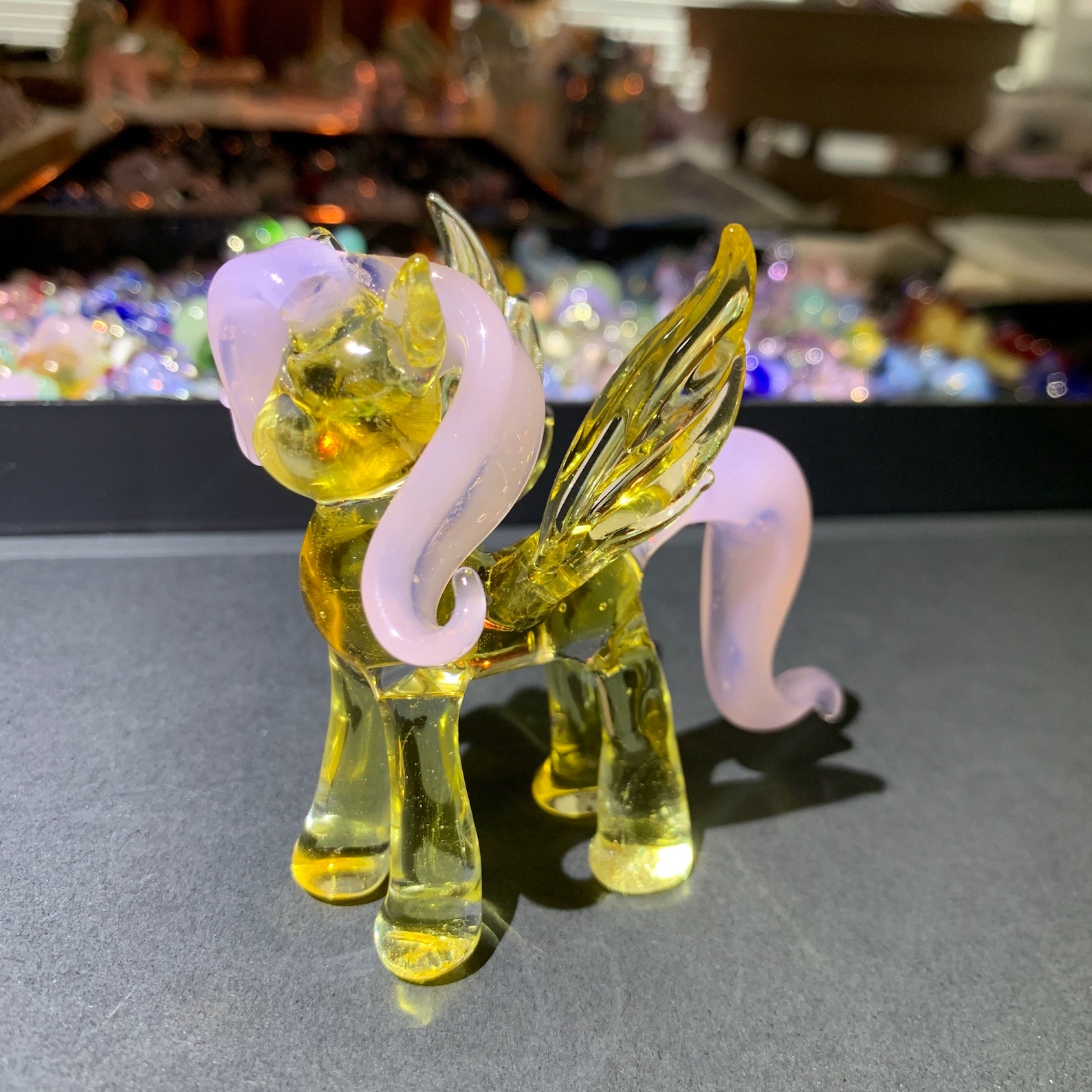 Handmade Lamp Working Glass "pony" Style Ornament, Unique Gift - Etsy