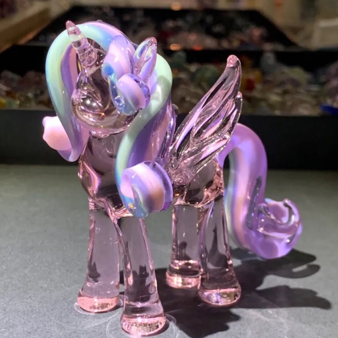 Handmade DIY Blowing Glass "my Little Pony" Homegoods, Mlp, Pony Craft ...