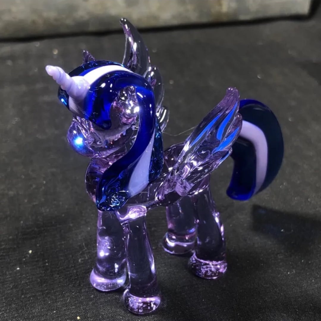Handmade DIY Blowing Glass my Little Pony Homegoods, Mlp, Pony Craft ...