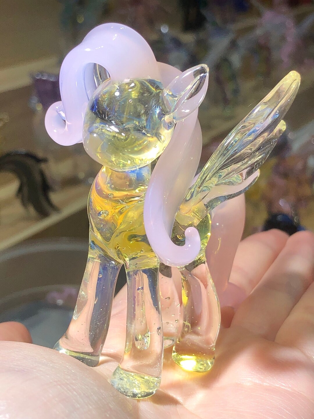 Handmade DIY Blowing Glass my Little Pony Homegoods, Mlp, Pony Craft ...
