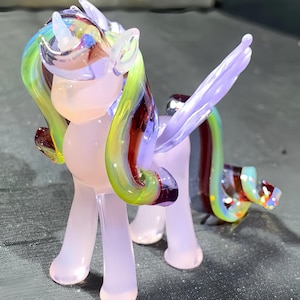 Handmade DIY MLP Special Blowing Glass "pony" Homegoods, Pony Craft ...