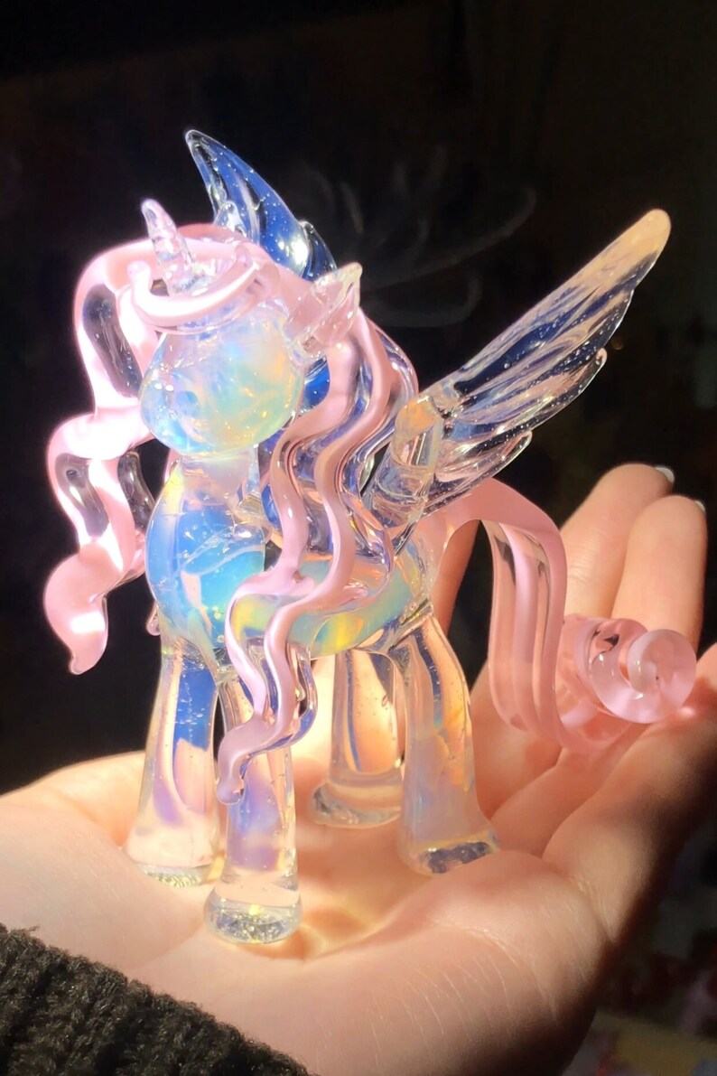 Handmade DIY Blowing Glass my Little Pony Homegoods, Mlp, Pony Craft ...