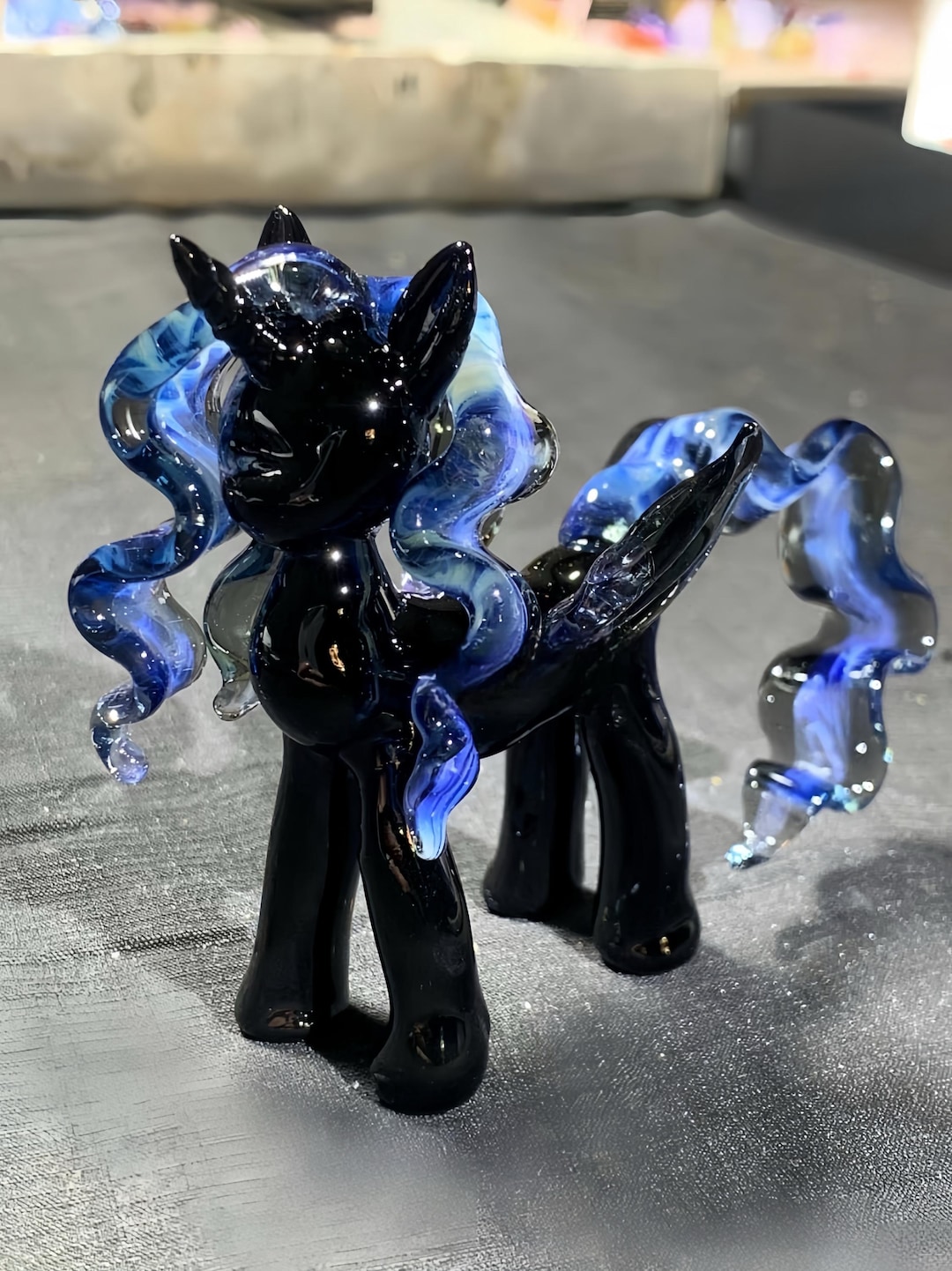 Handmade My Little Pony Glass Art, DIY MLP Glass Toys, Special Gift ...