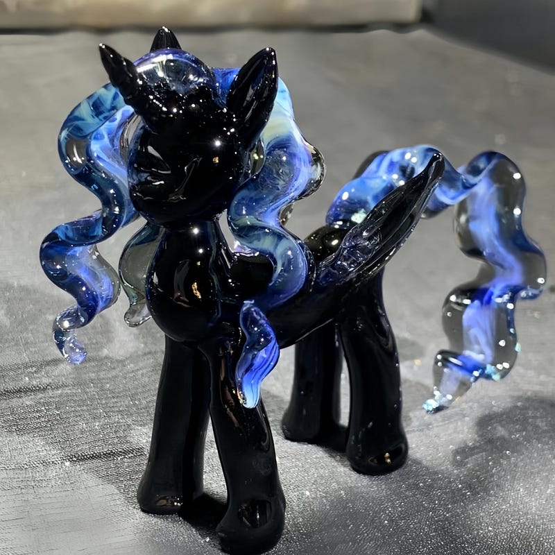 Mlp Blowing Glass - Etsy UK