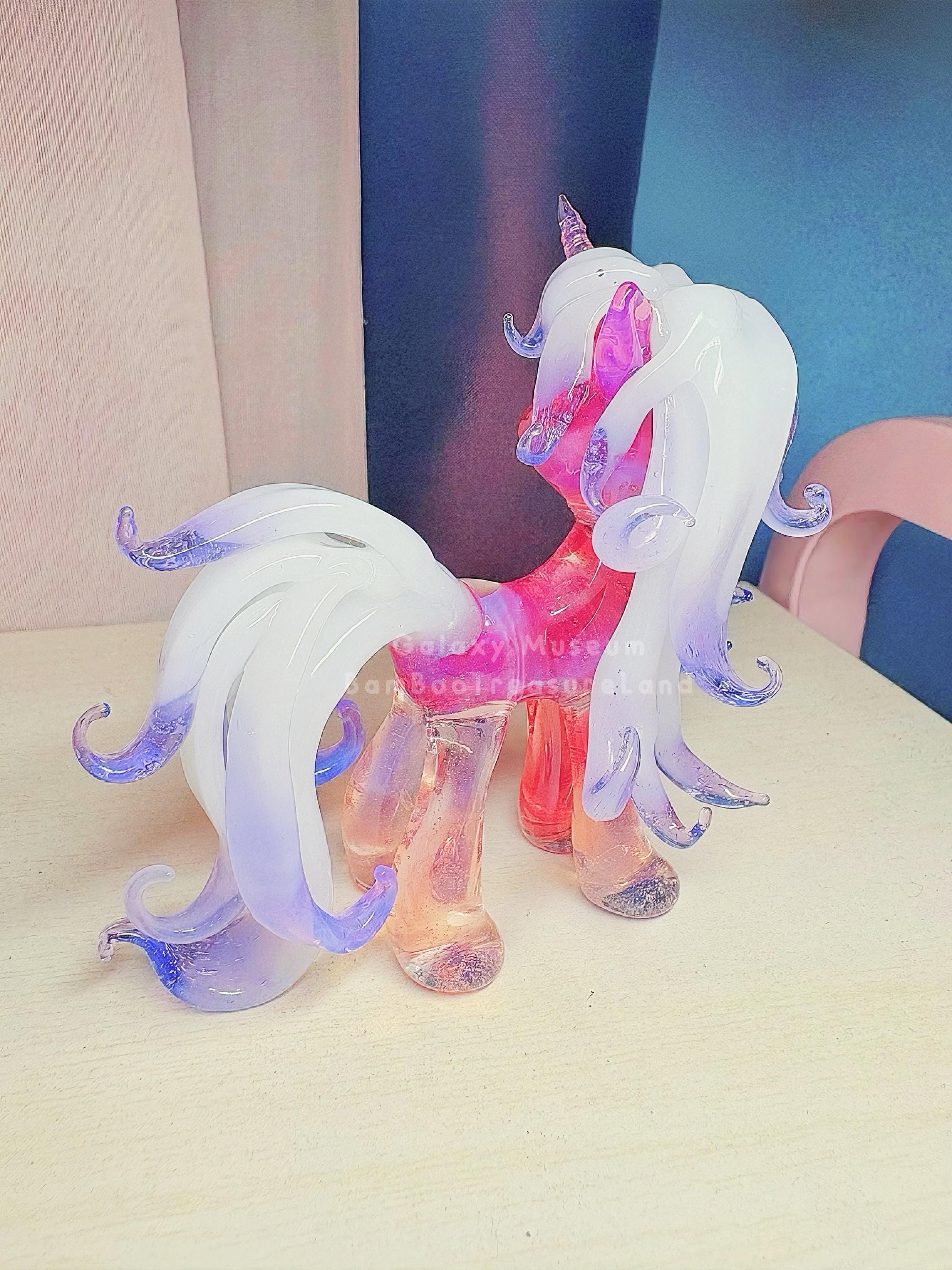 Handmade Lamp Working MLP Style OC Artist Design Glass Ornament, Unique ...