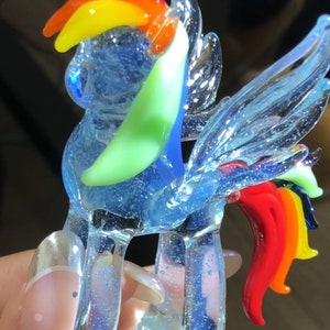Handmade DIY Blowing Glass "my Little Pony" Homegoods, Pony Craft ...