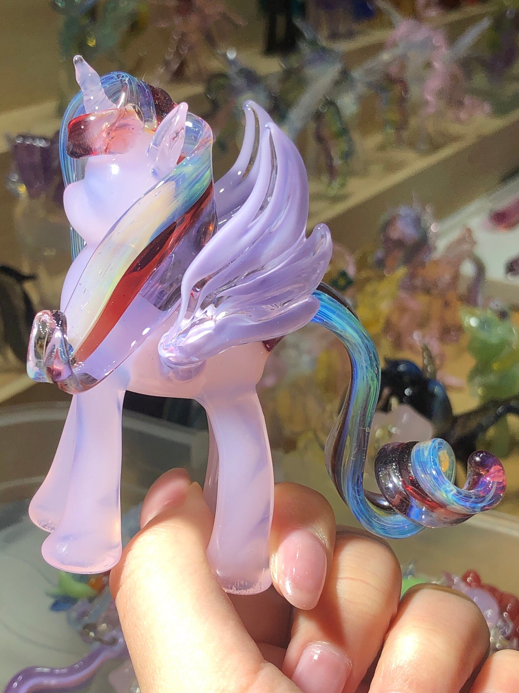 Handmade DIY MLP Special Blowing Glass "pony" Homegoods, Pony Craft ...