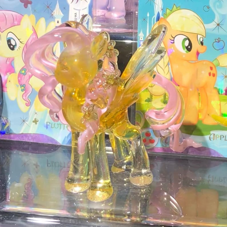 Handmade DIY Blowing Glass "my Little Pony" Homegoods, Mlp, Pony Craft ...