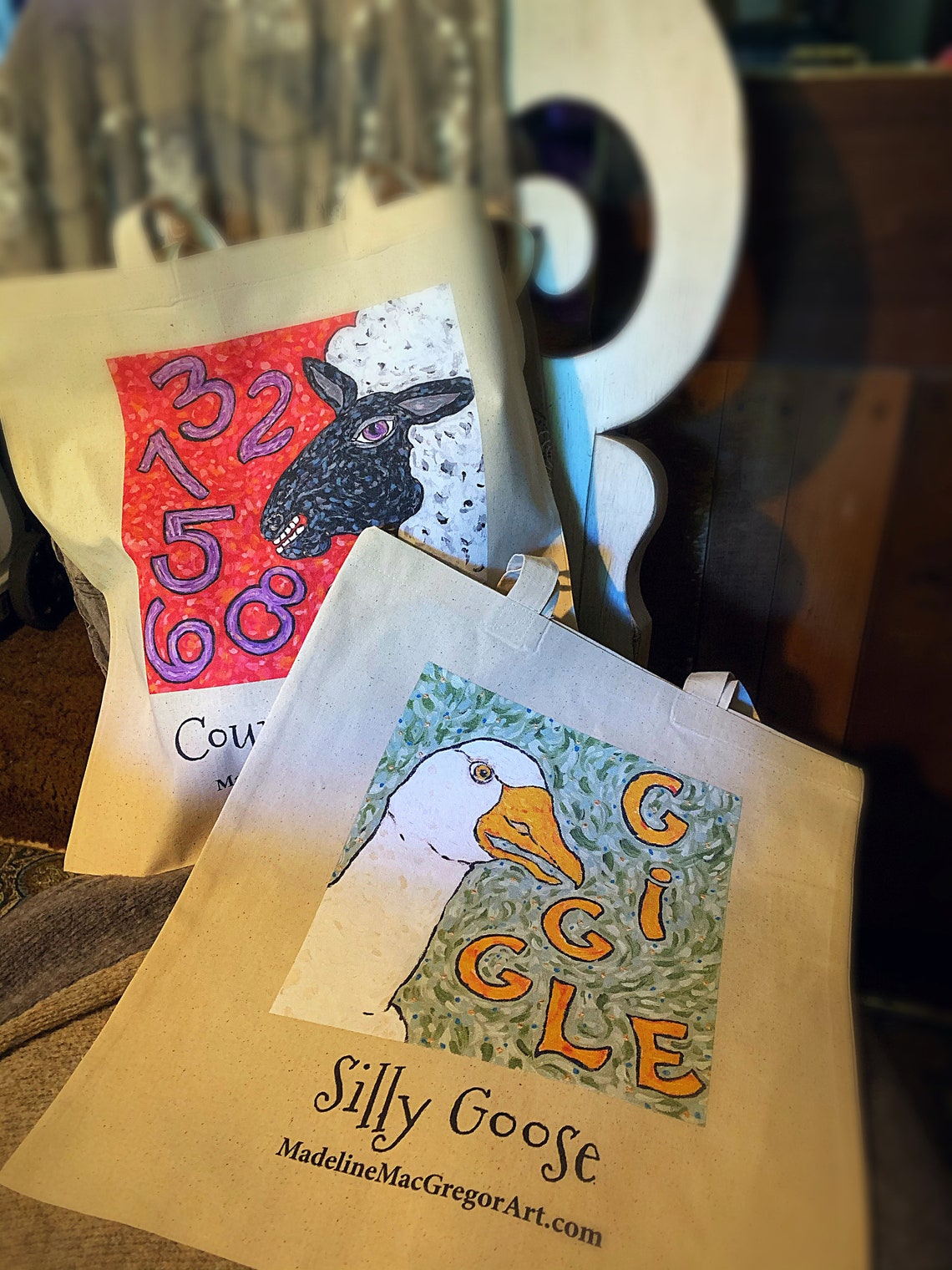 Silly Goose Lightweight Tote Bag - Etsy UK