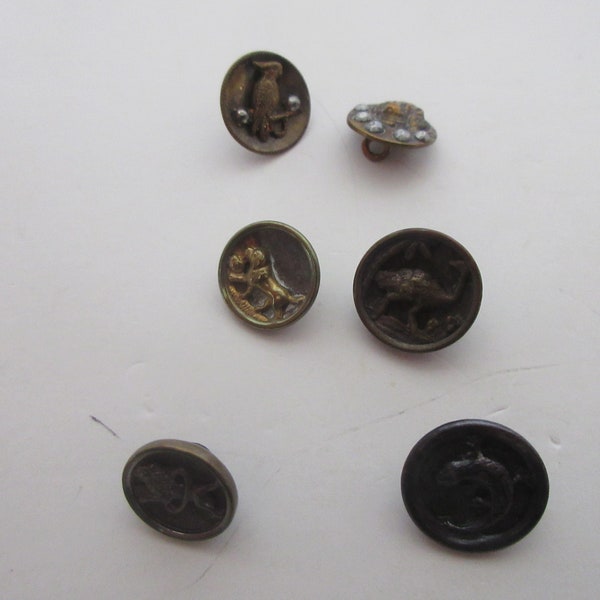 Metal Buttons - Etsy