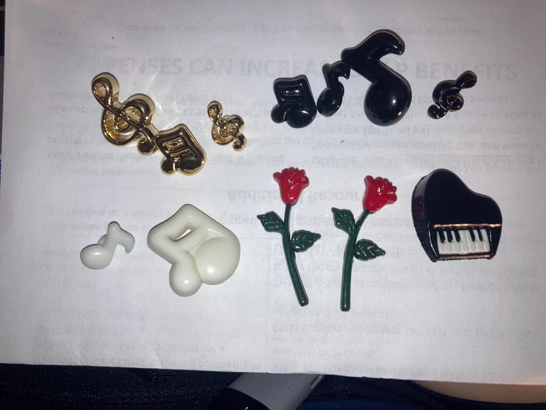 Music Theme Buttons by Dress It Up-b406-jesse James Buttons-novelty ...