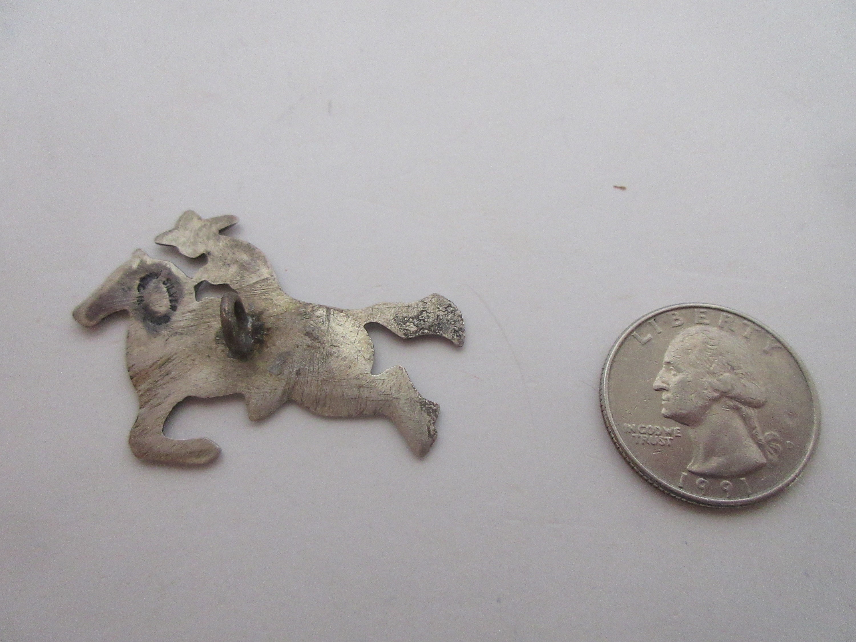 Mexican Silver Charro Button, Traditional Mexican Horseman Button, M295 ...