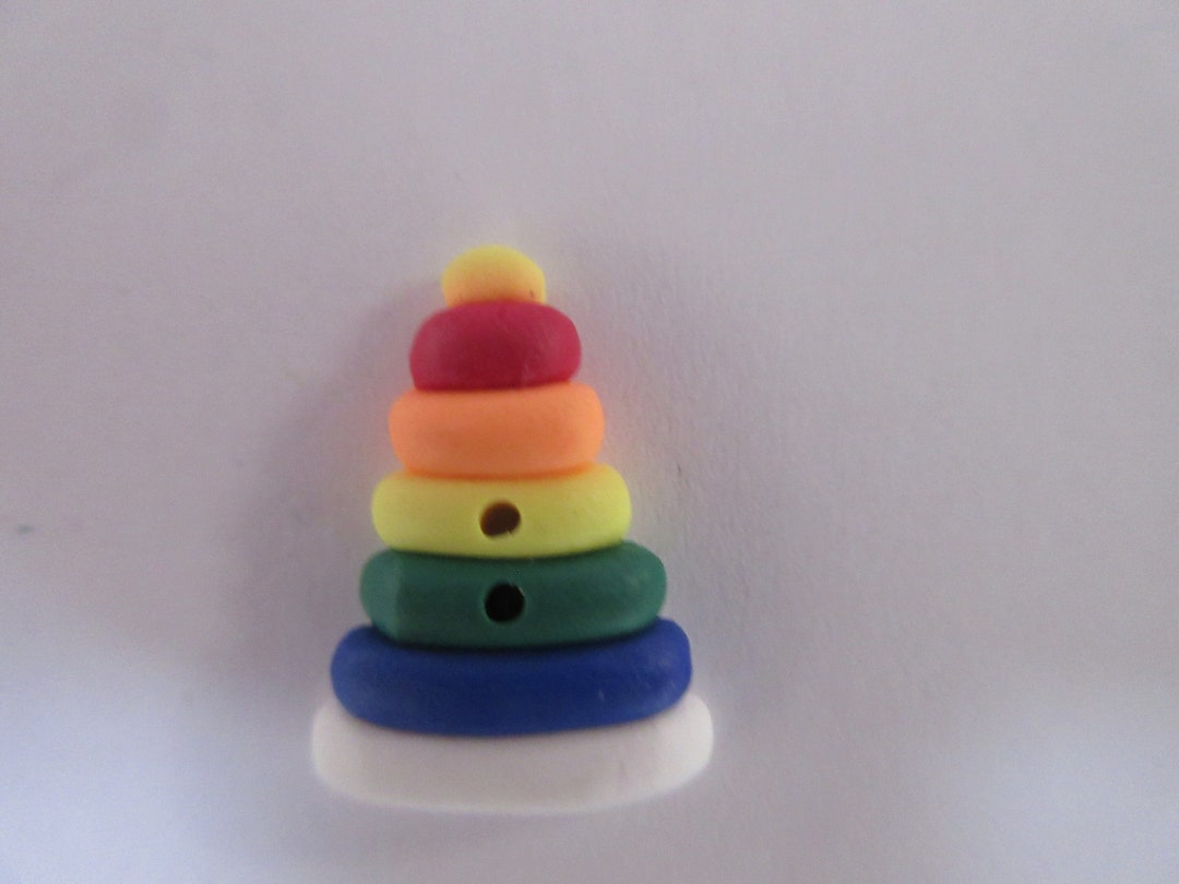 JHB Baby Stacking Toy Buttons -B355- Cute, Plastic Buttons From JHB ...