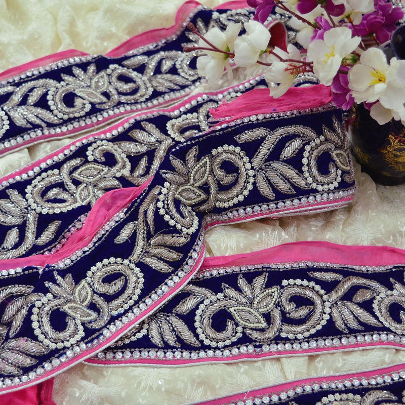 Velvet Fabric Trim - Etsy