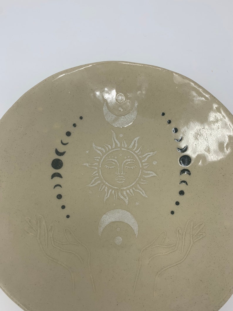 Sun and Moon Dish - Etsy