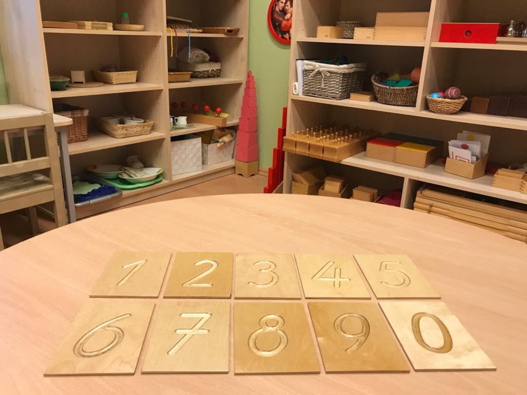 Montessori Numbers - Etsy