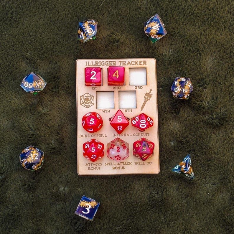 Illrigger Tracker | Dungeons and Dragons | TTRPG | D&D Accessories - Etsy