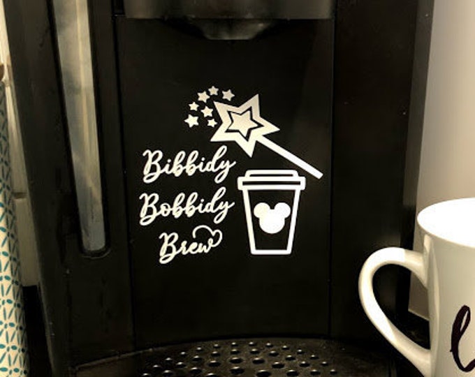 Decal for Coffee Maker Coffee Machine Decal Keurig Stickers - Etsy