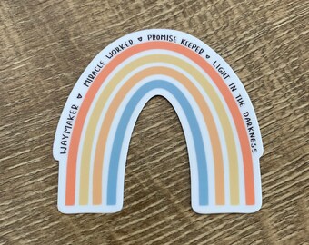 Waymaker Sticker - Etsy