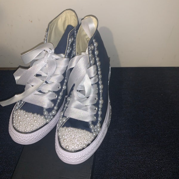 Pearl Converse - Etsy