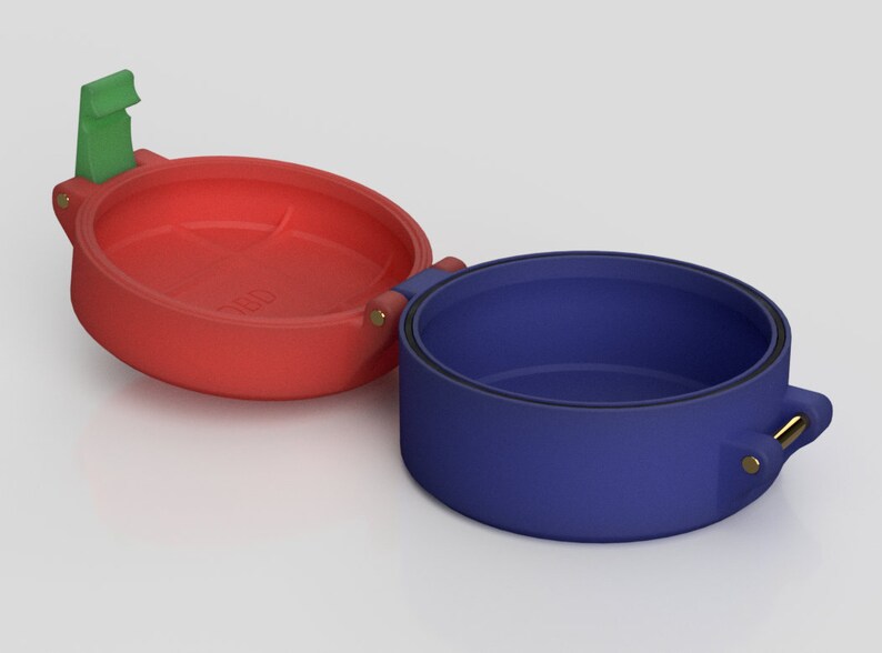 3d Printed Round Storage Box, Storage Container, Jewelry, Sealed ...