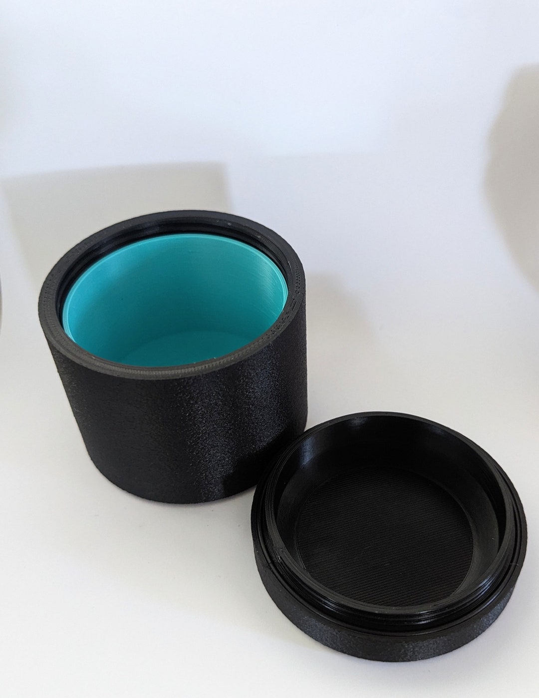 3d Printed Round Storage Box, Storage Container, Jewelry, Sealed ...