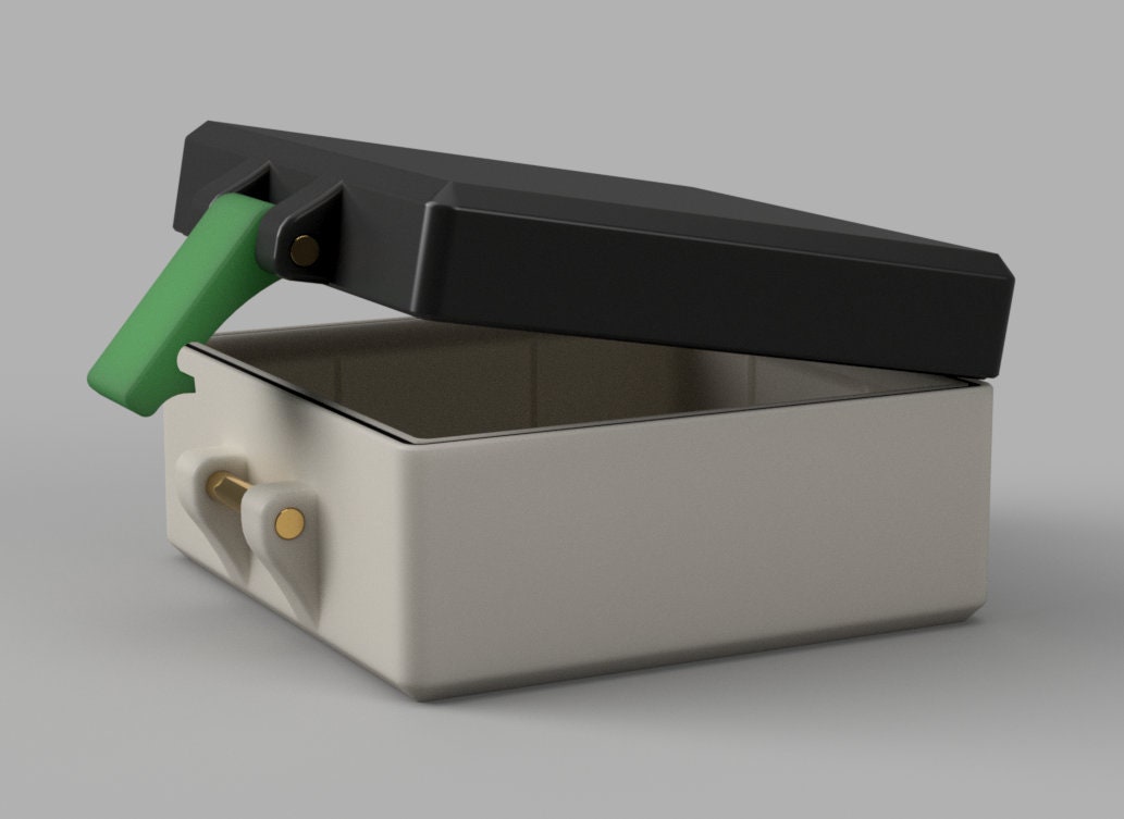 3d Printed Square Storage Box, Storage Container, Jewelry, Sealed ...