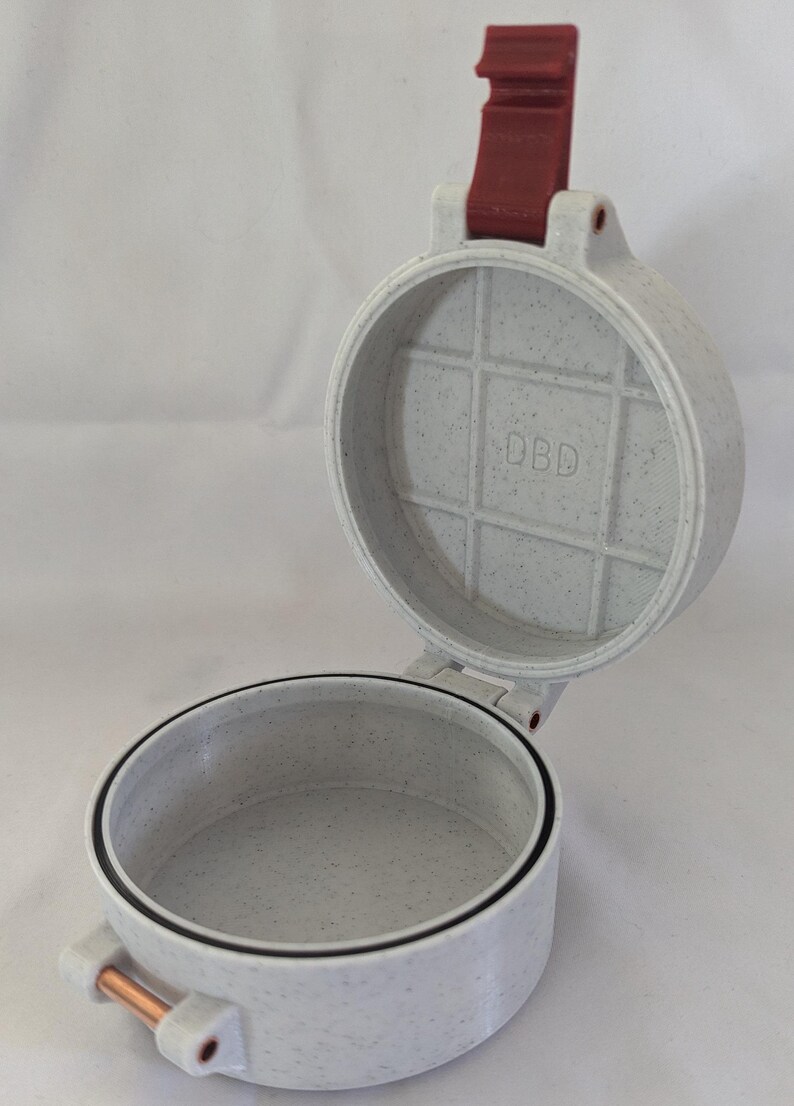 3d Printed Round Storage Box, Storage Container, Jewelry, Sealed ...