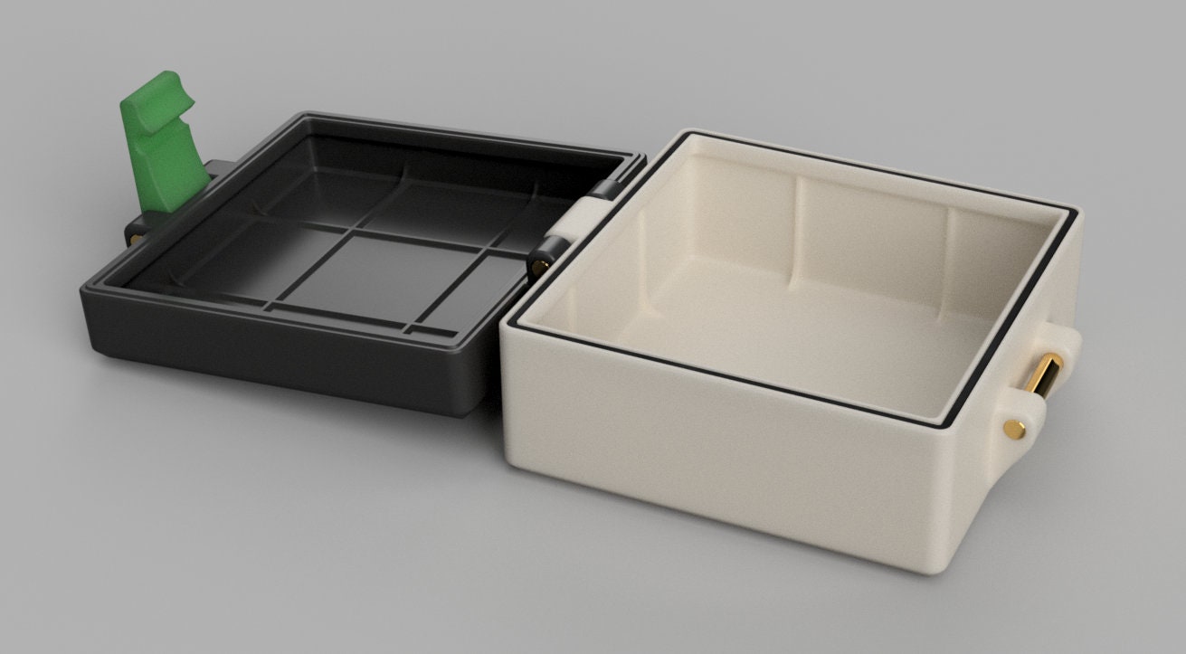 3d Printed Square Storage Box, Storage Container, Jewelry, Sealed ...