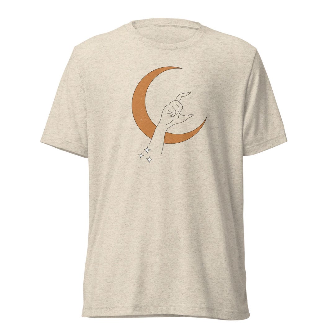 ASL MOON - T-shirt - Etsy