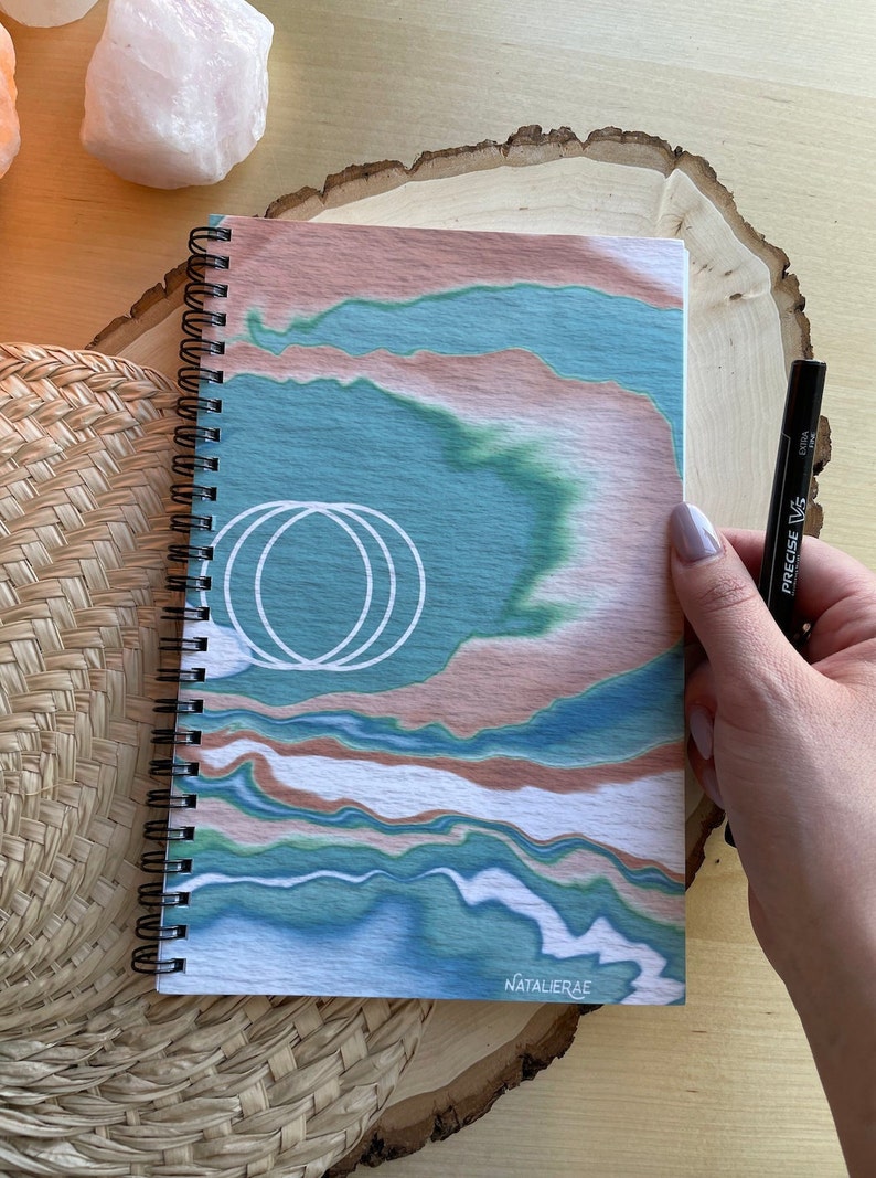 Duality - Spiral Bullet Journal - Etsy
