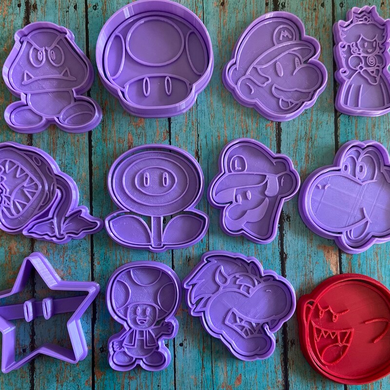 Mario Cookie Cutter - Etsy