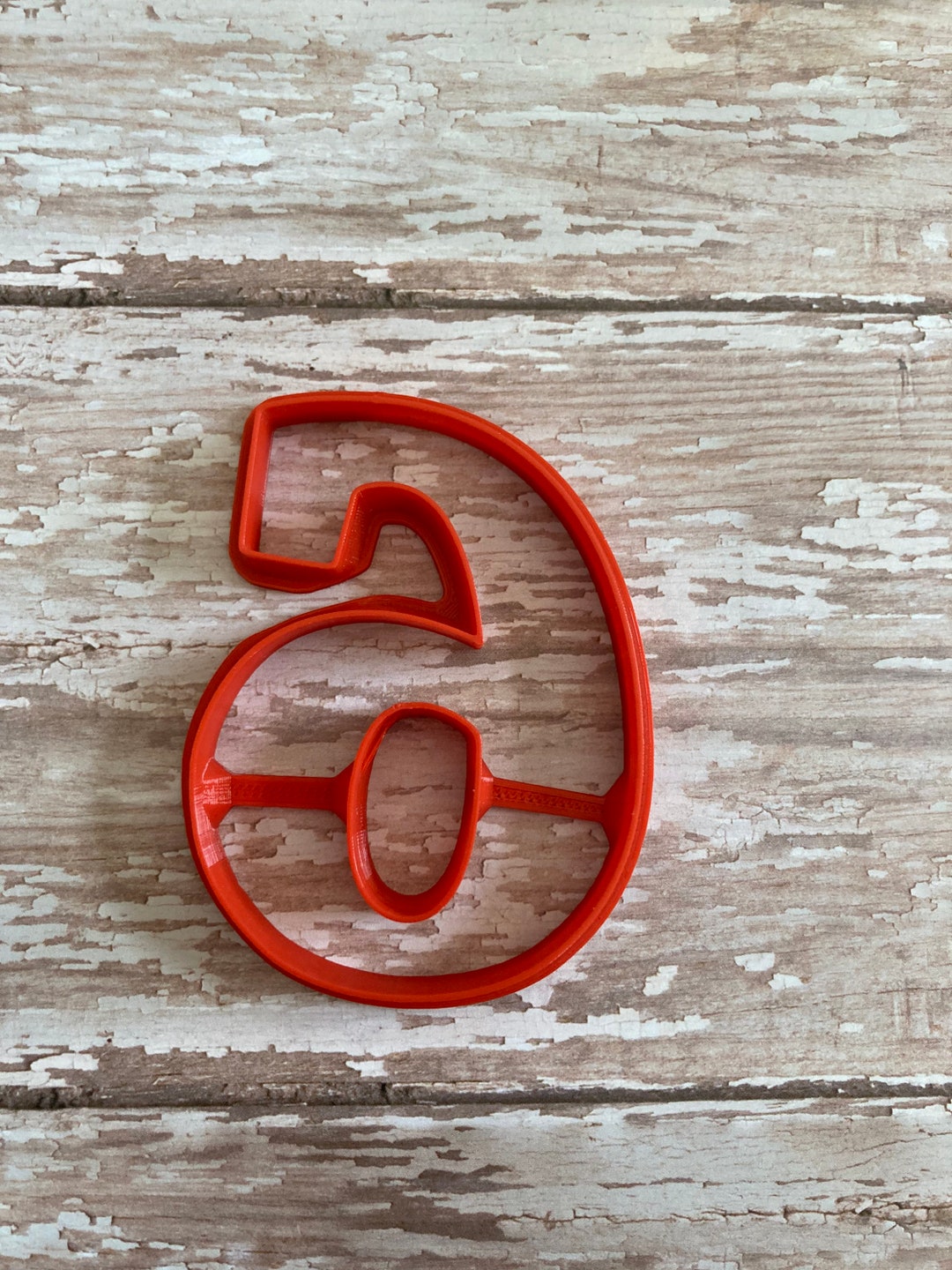 Number 6 Cookie Cutter - Etsy