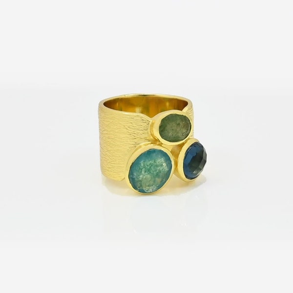 Bold Gold Ring - Etsy