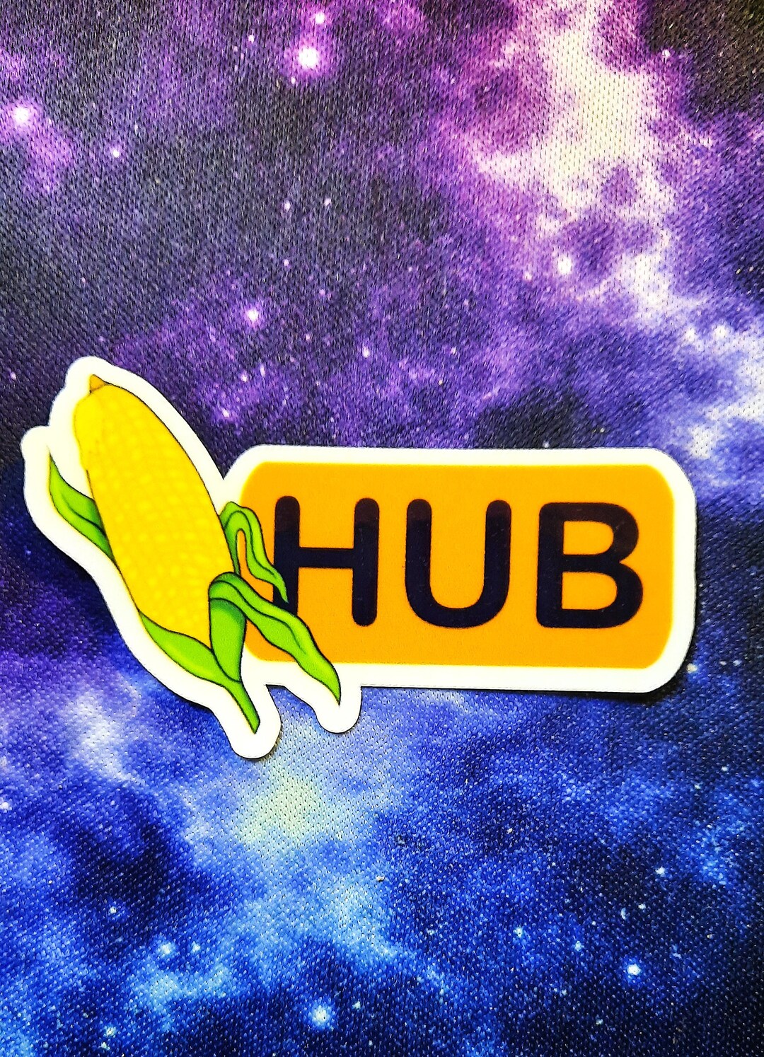 Corn Hub Vinyl Sticker Funny Adult Stickers - Etsy