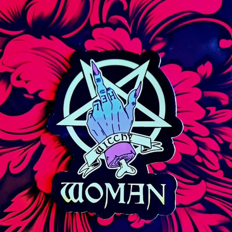 Middle Finger Sticker - Etsy