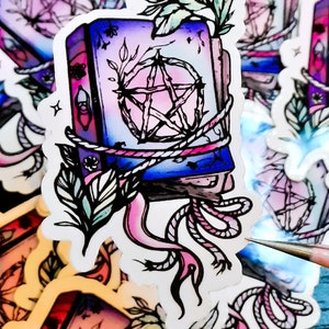 Book of Shadows Sticker - Etsy