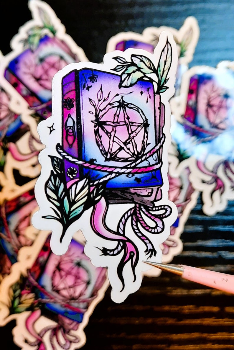 Book of Shadows Sticker - Etsy