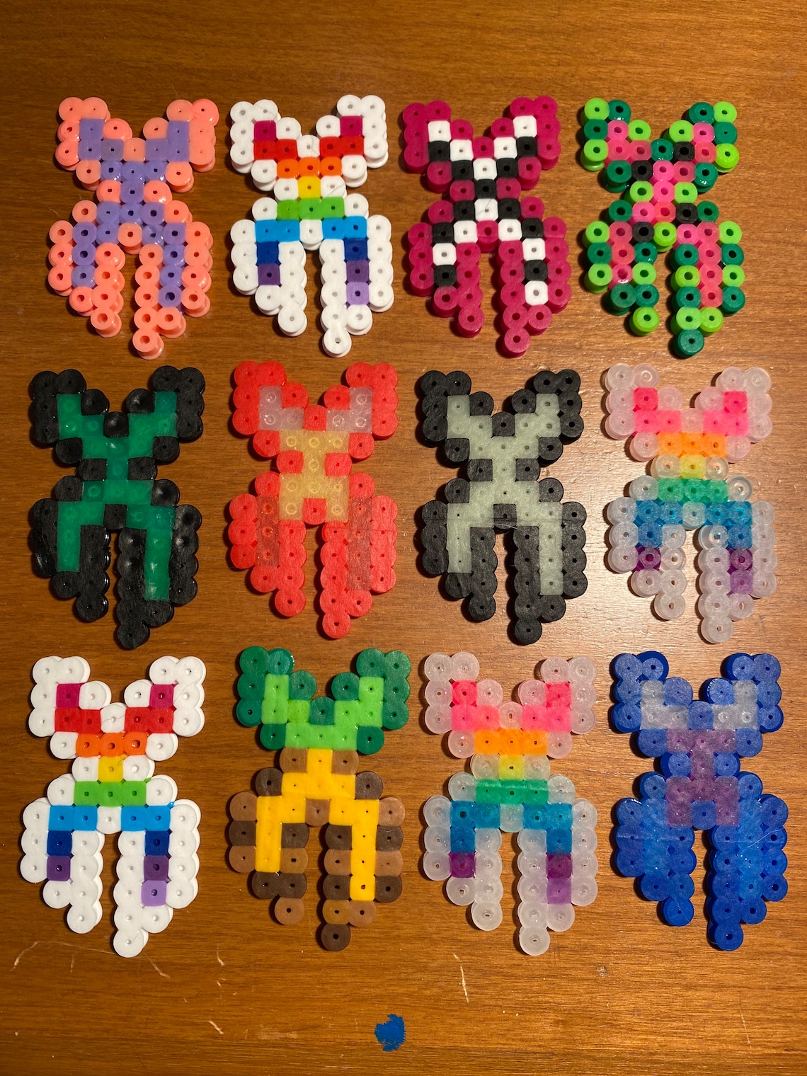 Excision Mini Perler Kandi Charm Bracelet - Etsy