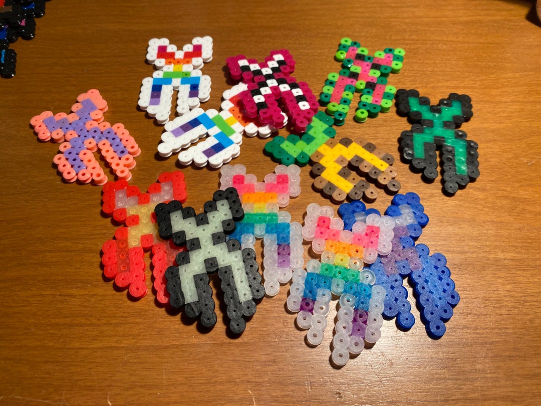 Excision Mini Perler Kandi Charm Bracelet - Etsy