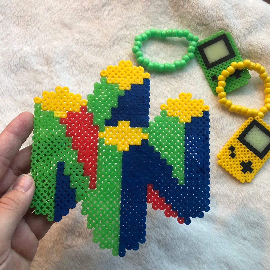 Kandi Jewelry Retro Game Set - Etsy