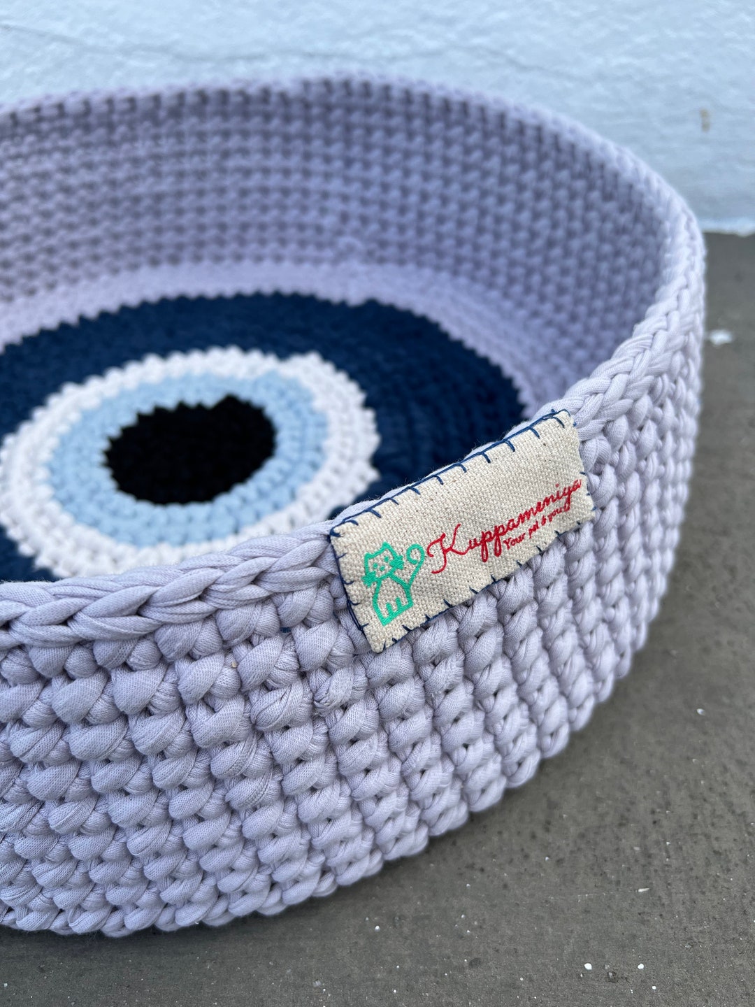 The Mediterranean Kitty Basket - Etsy