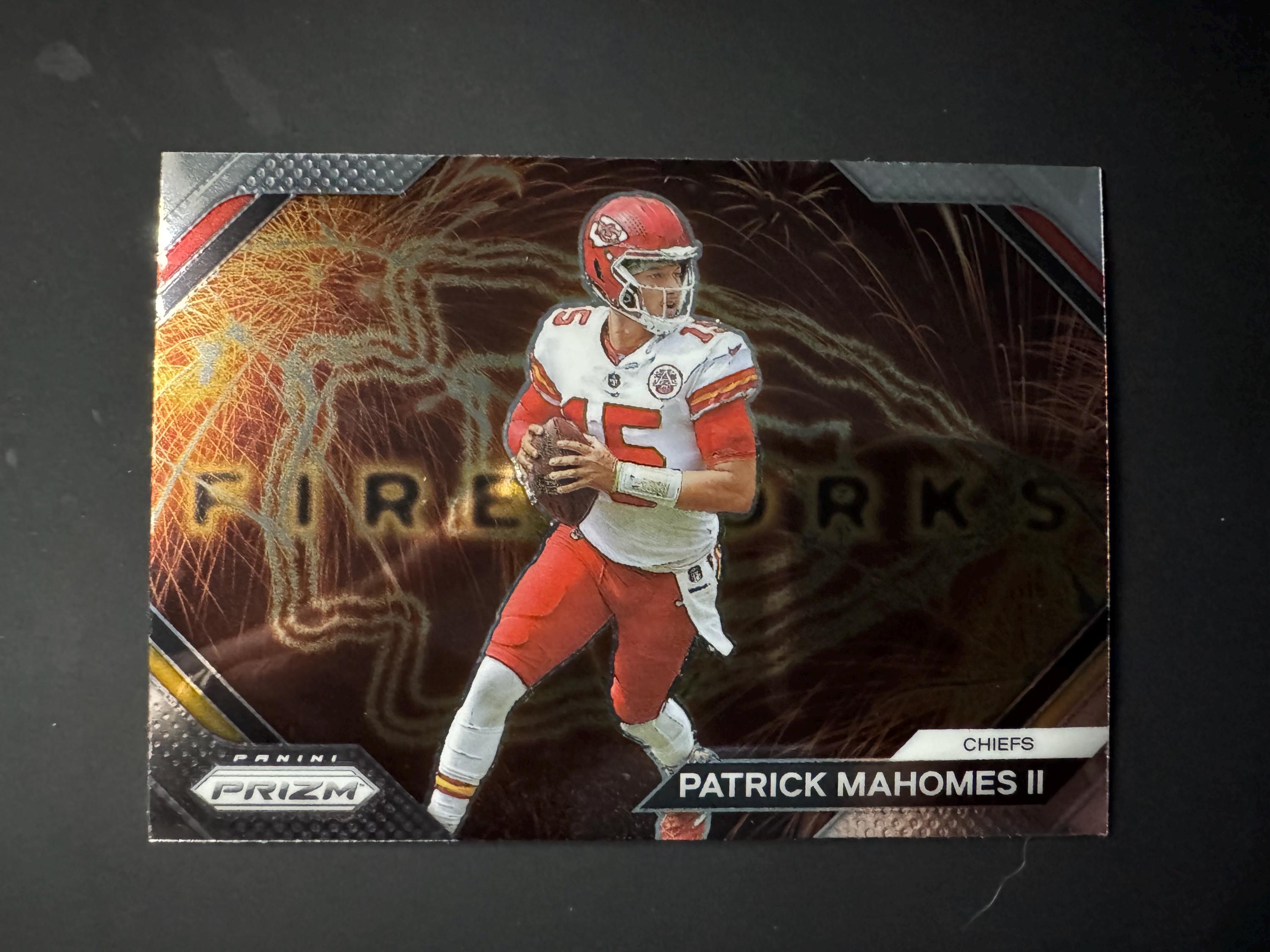 Patrick Mahomes II Football Card Sports Memorabilia 2023 Panini Select ...