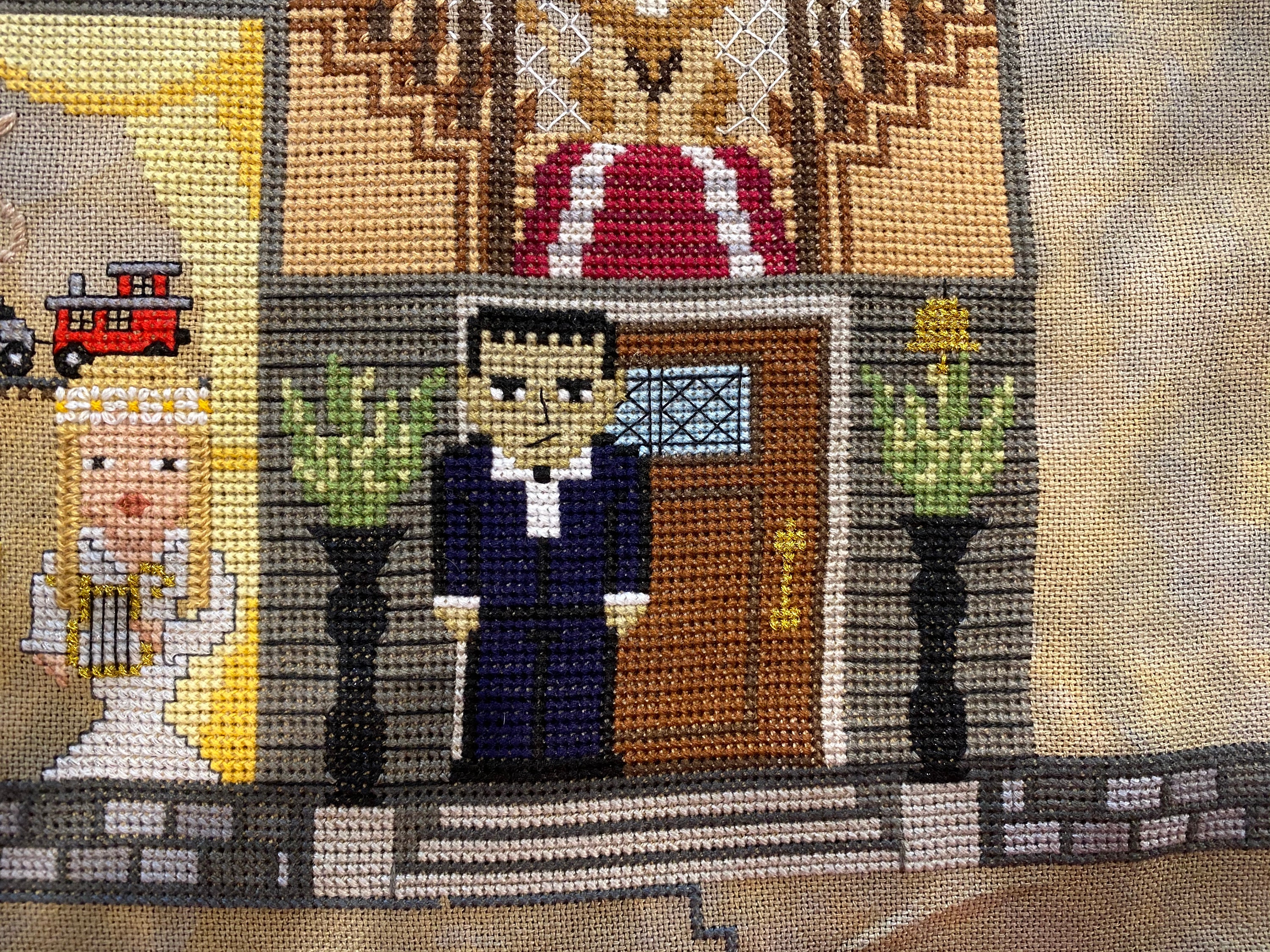 Addams Family: Stitch A Long SAL Cross Stitch Pattern | Etsy Canada