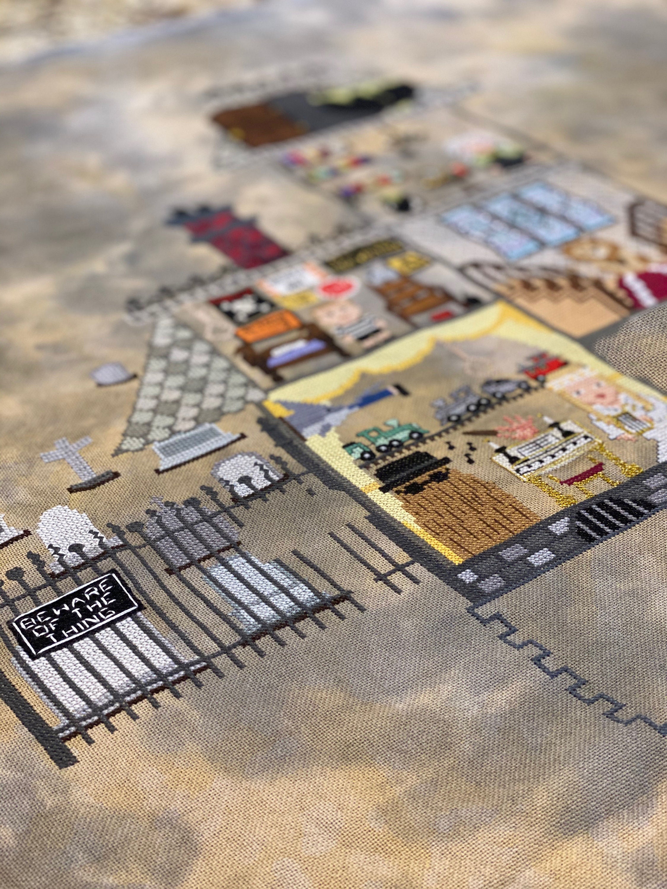 Addams Family: Stitch A Long SAL Cross Stitch Pattern - Etsy UK